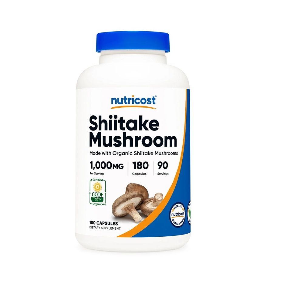 Шийтаке х180 капсули Nutricost