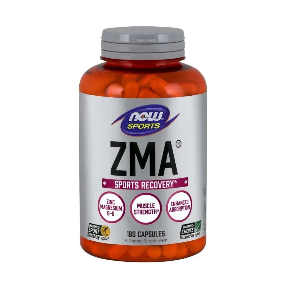 ZMA 800 мг x180 капсули, Now Foods