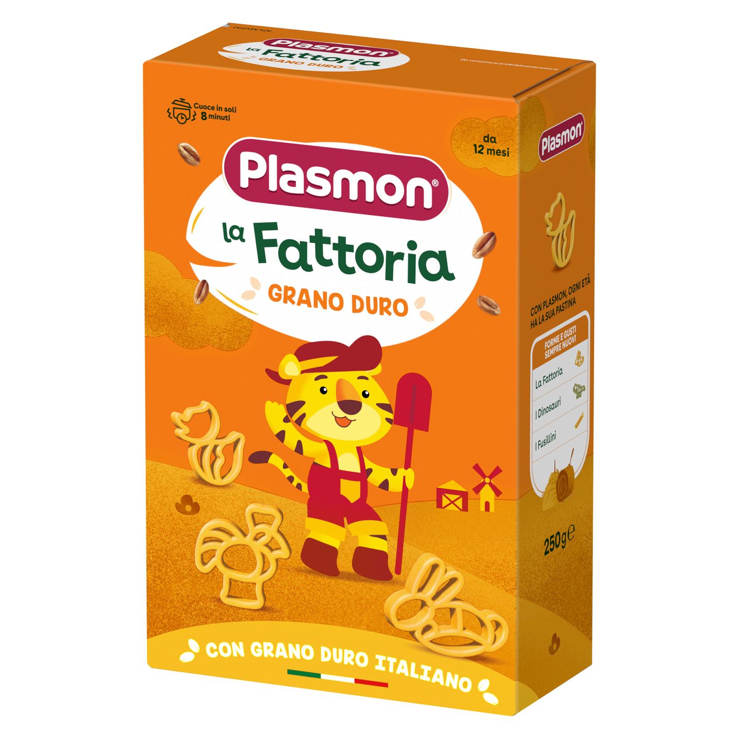 Plasmon Бебешка паста Fattoria 12+месеца x250 грама