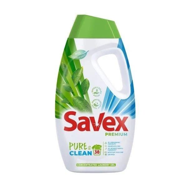 Savex Premium Pure & Clean Течен перилен препарат за хора с ...