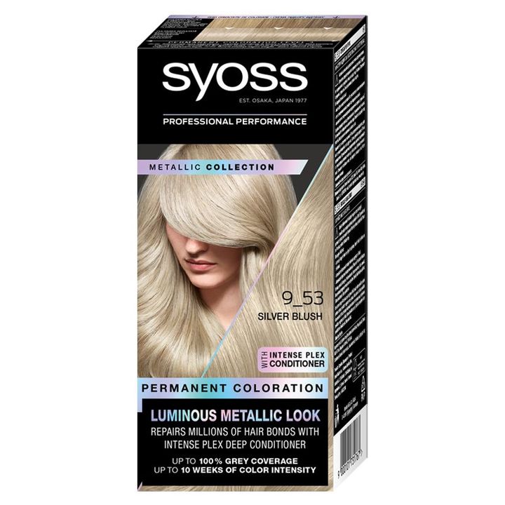 Syoss Profesional Performance Боя за коса, 9-53 Silver Blush