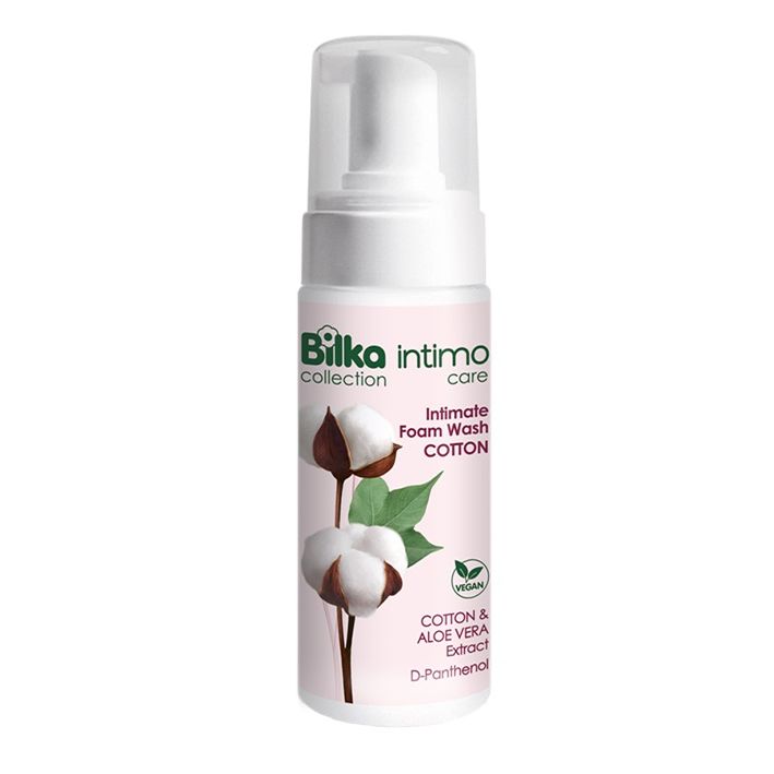 Bilka Intimo Care Cotton Интимна измиваща пяна с екстракт от памук x140 мл