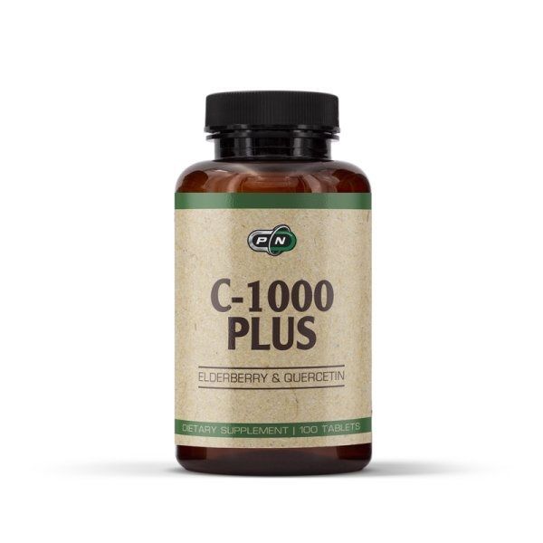 C-1000 Plus Витамин C с бъз и кверцетин х100 таблетки Pure Nutrition