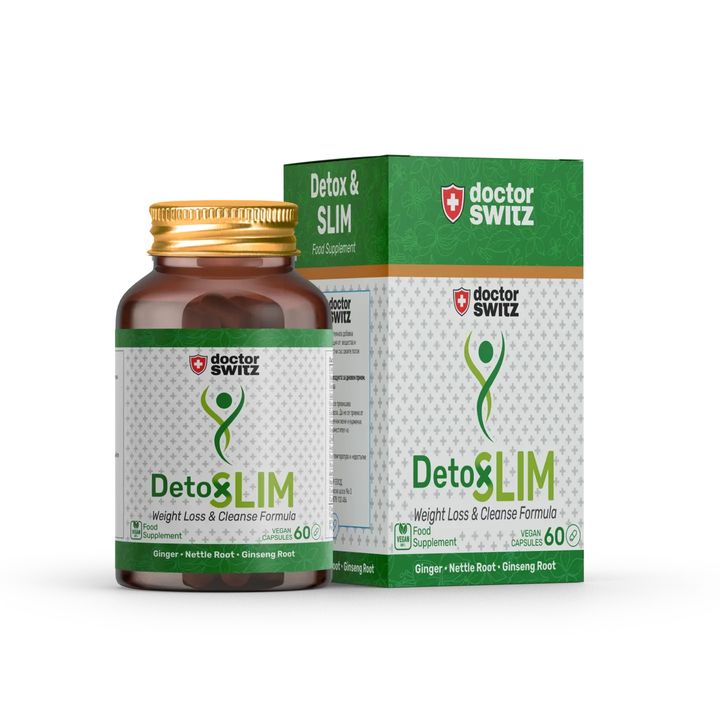 Detox Slim Детокс формула х60 капсули Doctor Switz