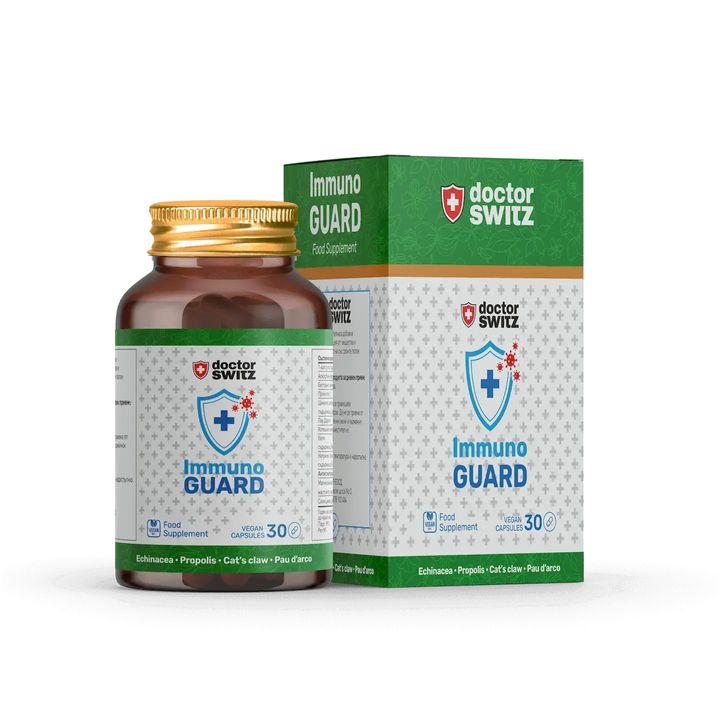 Immuno Guard Засили имунитета х60 капсули Doctor Switz