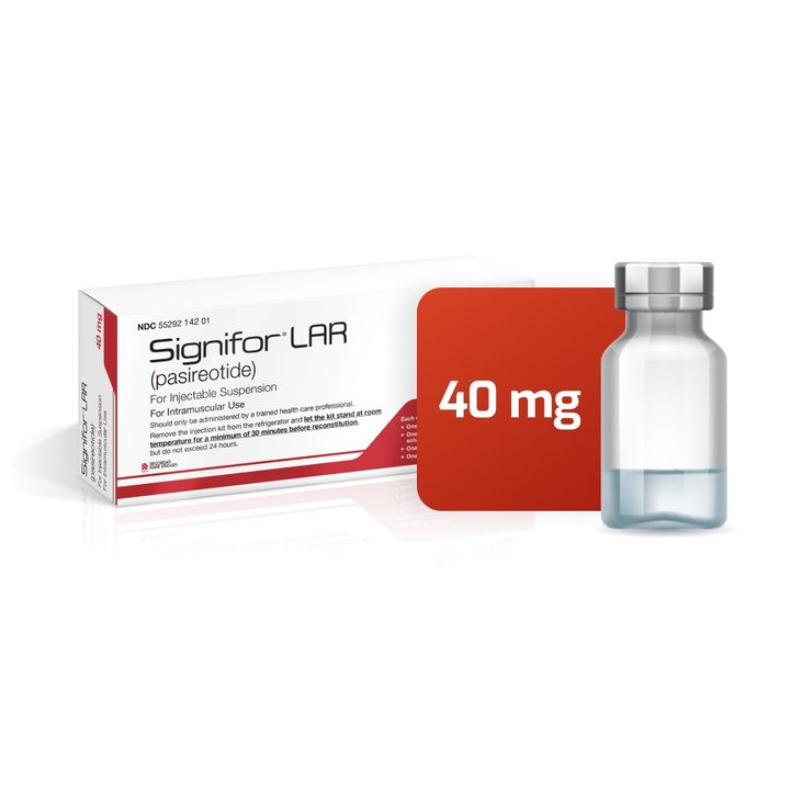 Сигнифор суспензия за инжекционен разтвор 40 мг х1 флакон Novartis