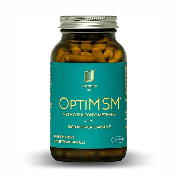 OptiMSM 1000 мг х120 веган капсули Nutrinity Labs