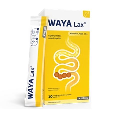 Waya Lax за възрастни, при запек х10 сашета Medis