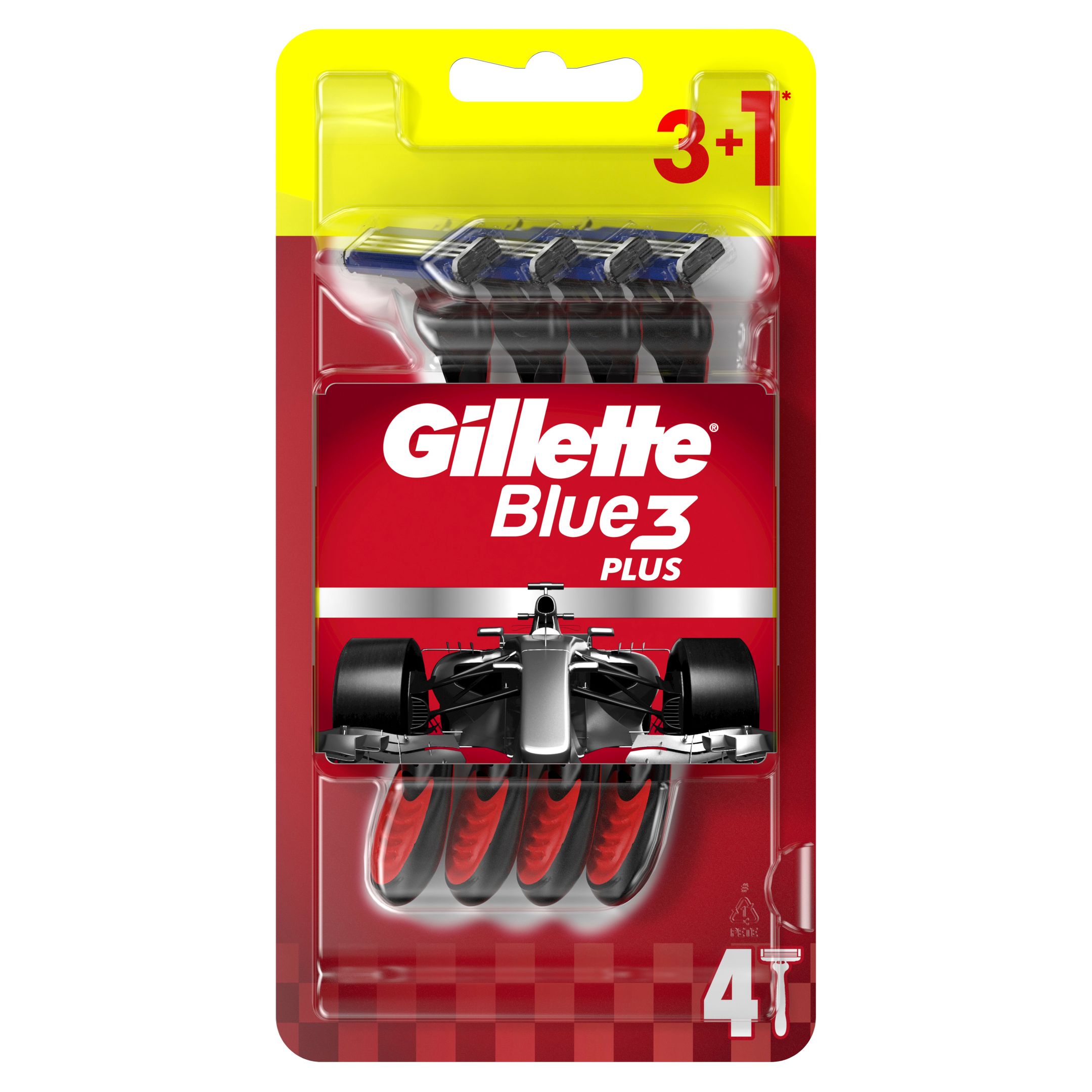Gillette Blue 3 Plus Самобръсначка за еднократна употреба x3 броя