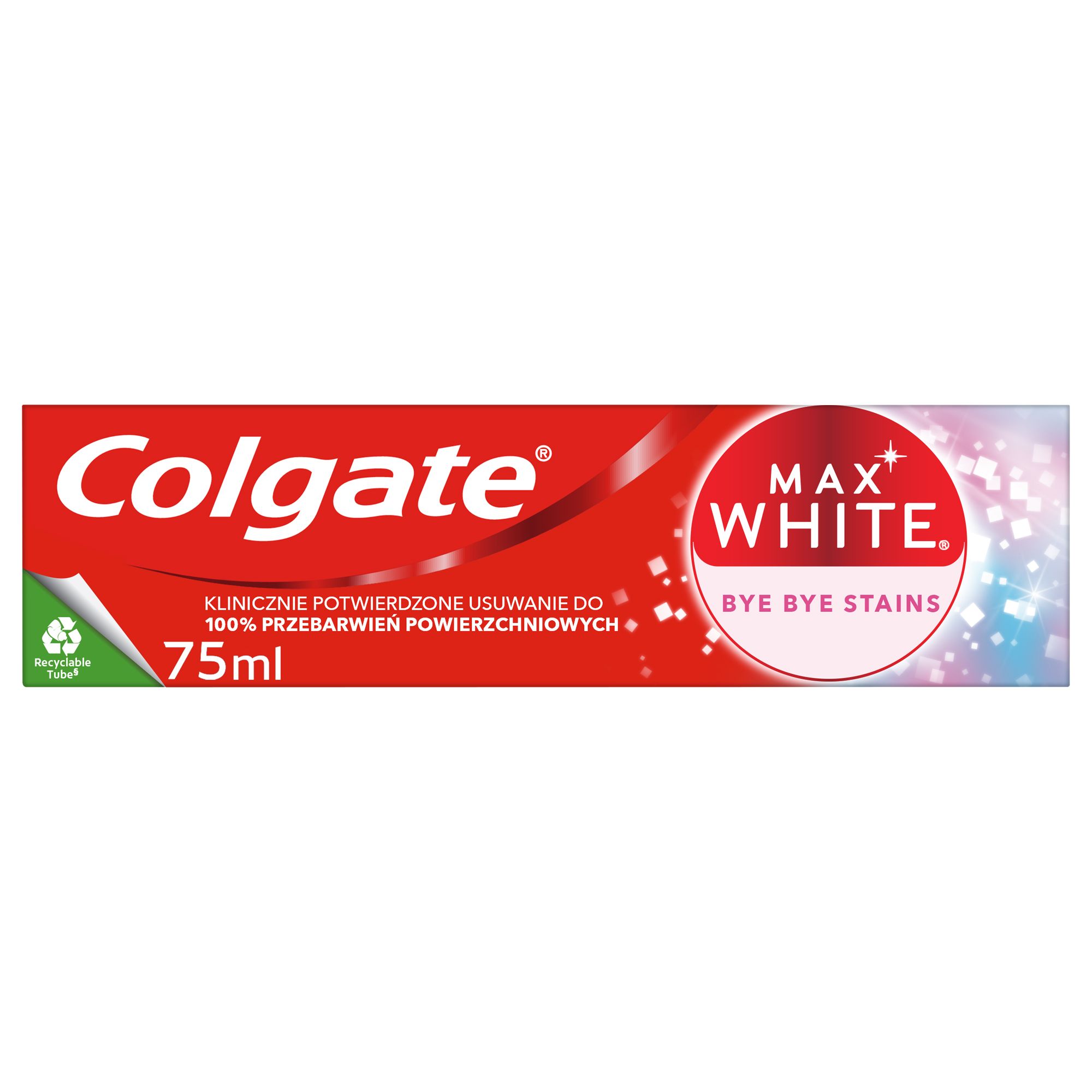 Colgate Max White Bye Bye Stains Паста за зъби x75 мл