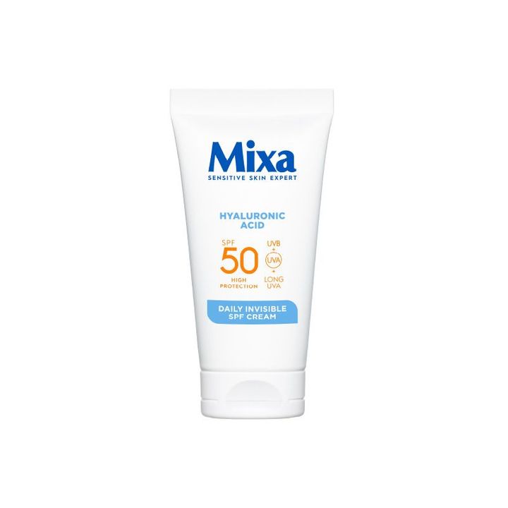 Mixa Sensitive Hyaluronic Acid Дневен крем за лице SPF50 x50 мл
