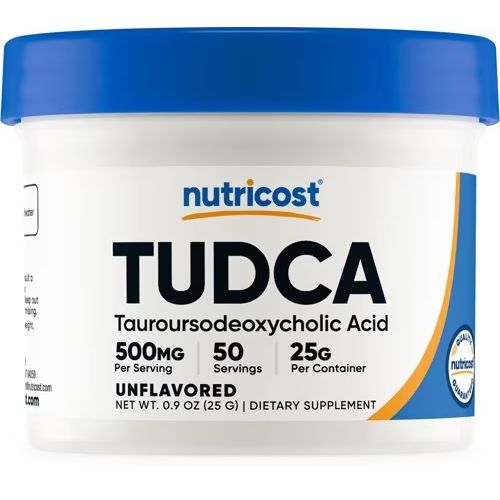 TUDCA на прах, неовкусен 500мг х25 г Nutricost