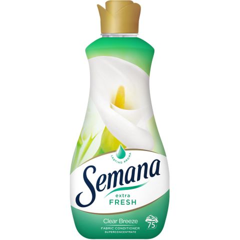 Semana Extra Fresh Clear Breeze Омекотител концентрат х1500 мл, 75 пранета