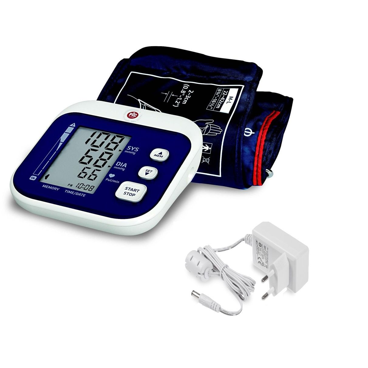 PIC Easy Rapid Автоматичен дигитален апарат за измерване на кръвно налягане +АДАПТЕР
