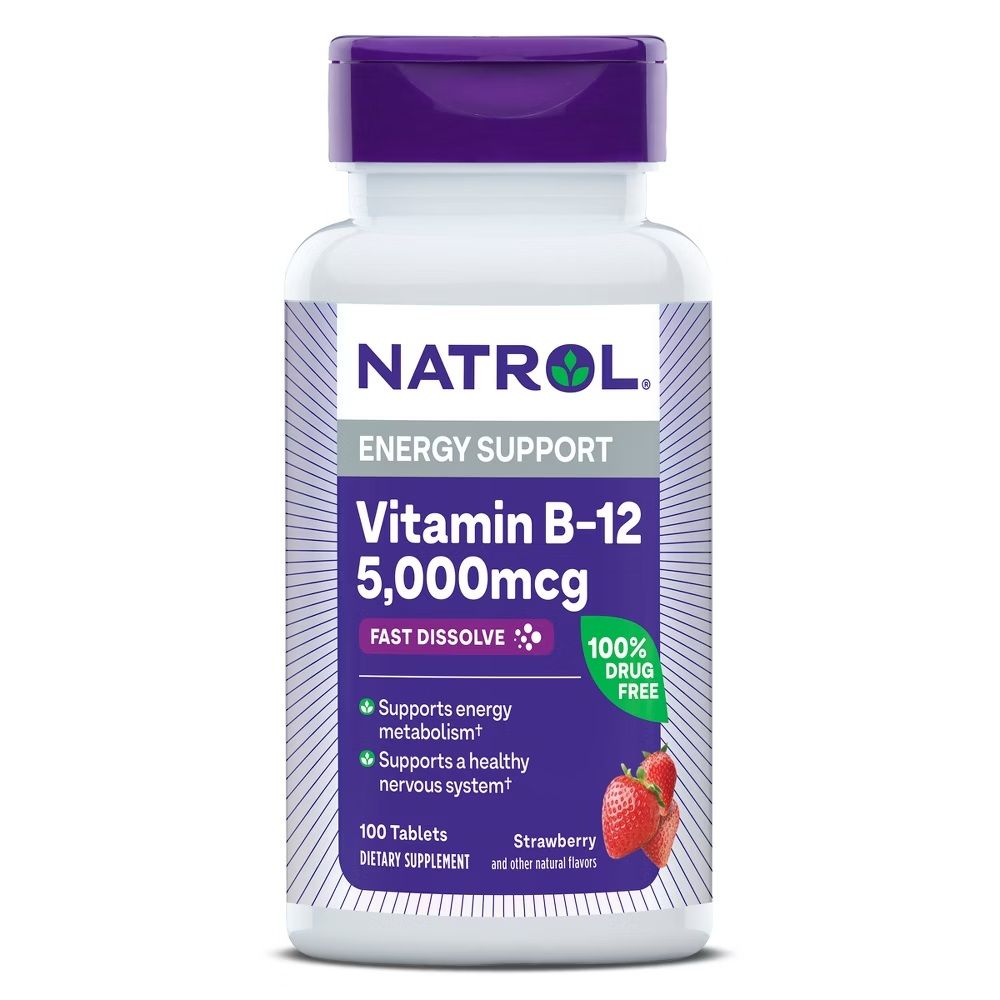 Витамин В12 5000 мкг х100 таблетки Natrol
