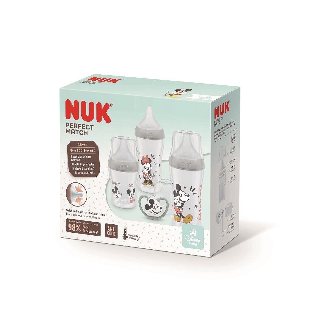 Nuk Perfect Match Temperature Control Комплект за деца от 0 до 6 месеца ...