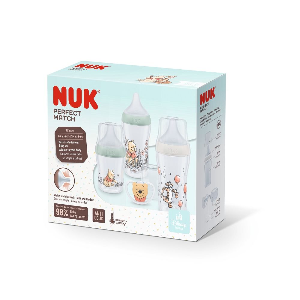 Nuk Perfect Match Temperature Control Комплект шишета за хранене за ...