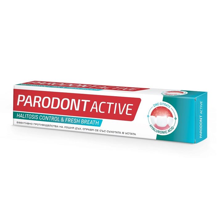 Parodont Active Halitosis Control & Fresh Breath Паста за зъби против ...