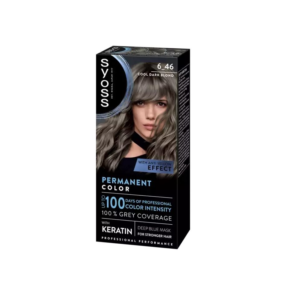 Syoss Profesional Performance Боя за коса 6_46 Cool Dark Blond