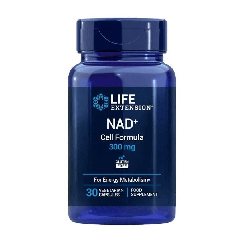 NAD+ Никотинамид Рибозид 300 mg х30 капсули Life Extension