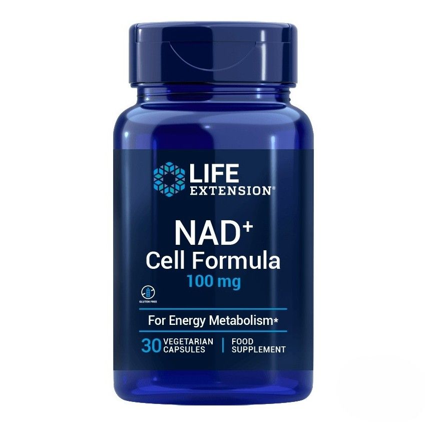 NAD+ Cell Formula Никотинамид рибозид 100 mg х30 капсули Life Extension