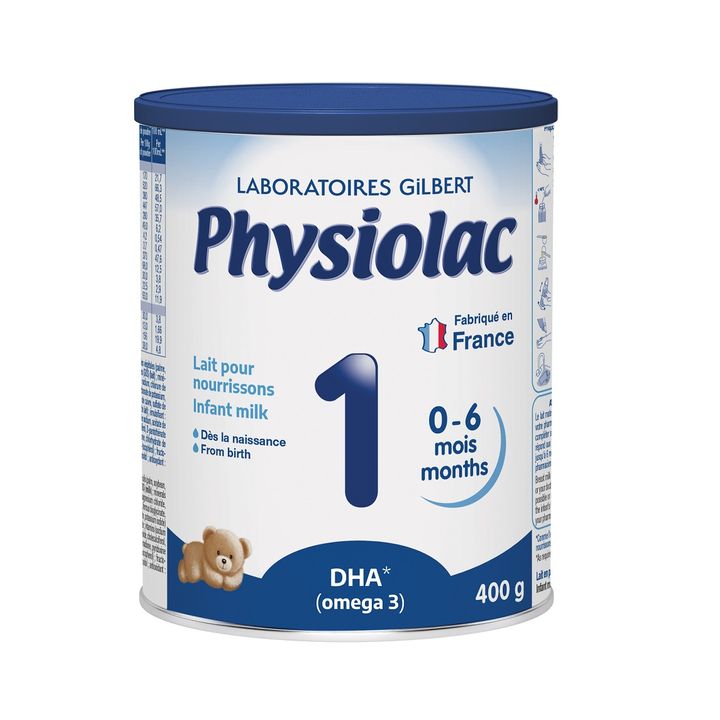 Physiolac 1 Мляко за кърмачета от 0 до 6 месеца х400 грама