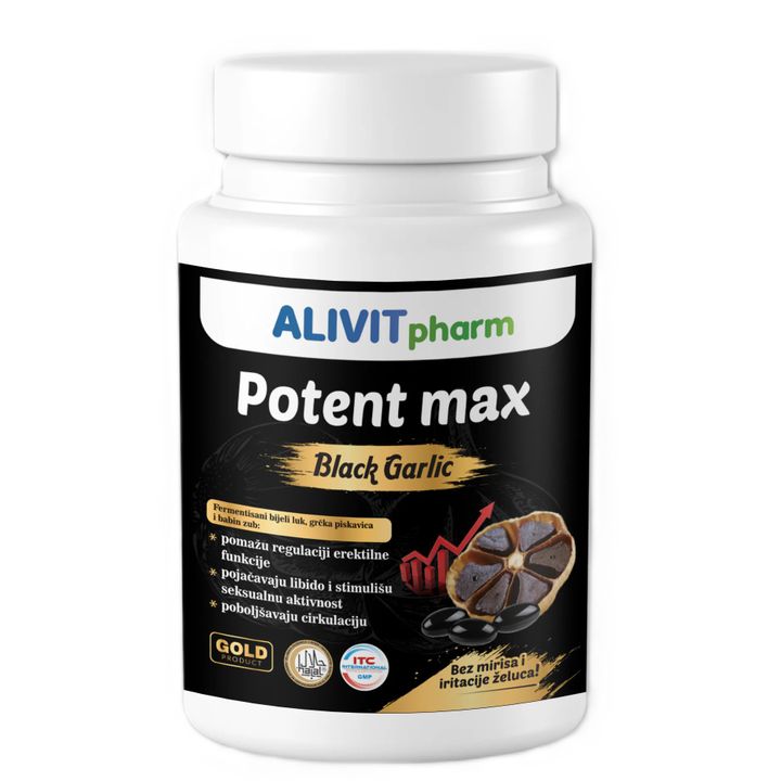 Potent Max Повишава либидото х90 меки желатинови капсули AlivitPharm