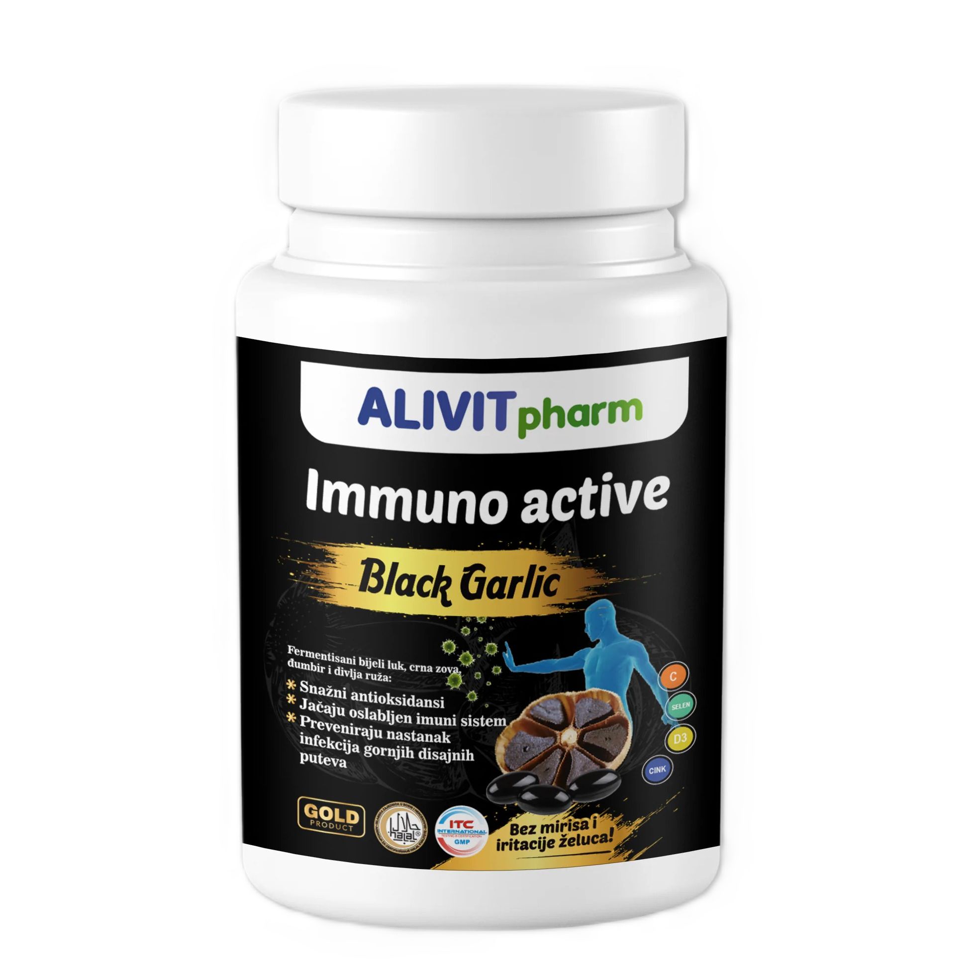 Immuno Active за имунната система х90 меки желатинови капсули AlivitPharm