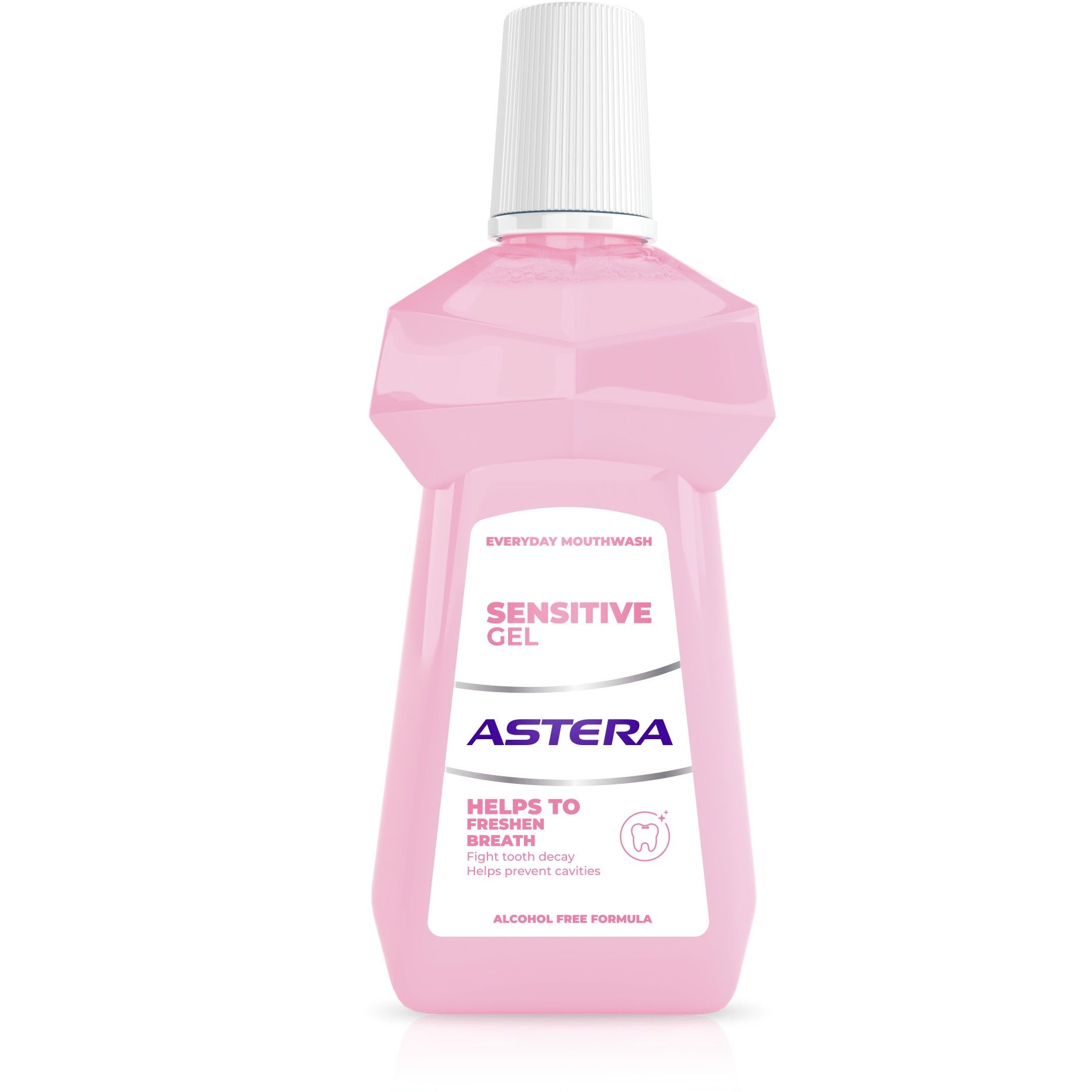 Astera Sensitive Gel Вода за уста х500 мл
