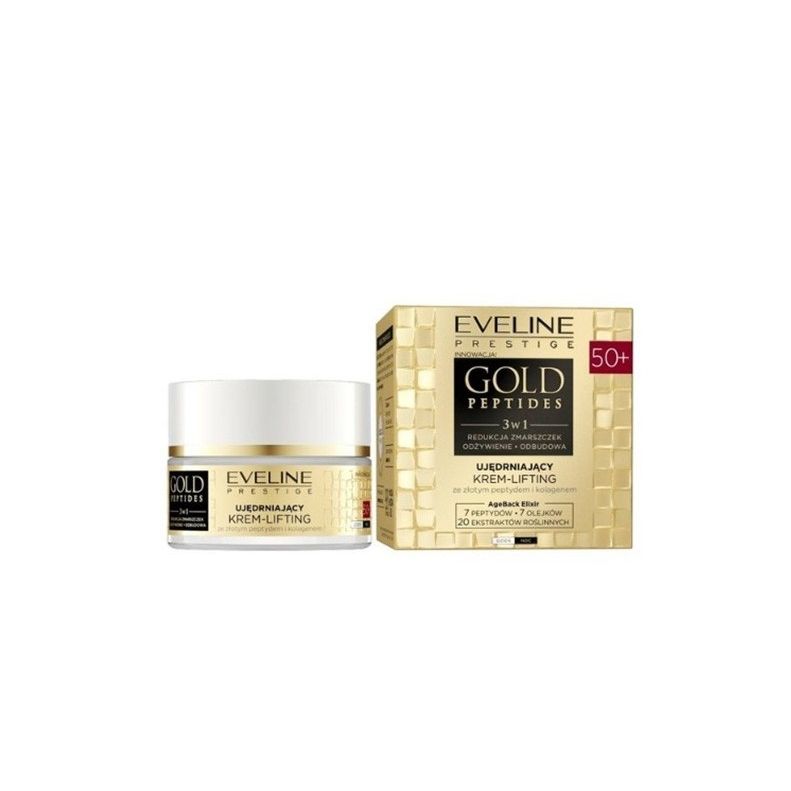 Eveline Gold Peptides Стягащ дневен и нощен крем за лице с лифтинг ефект х50 мл