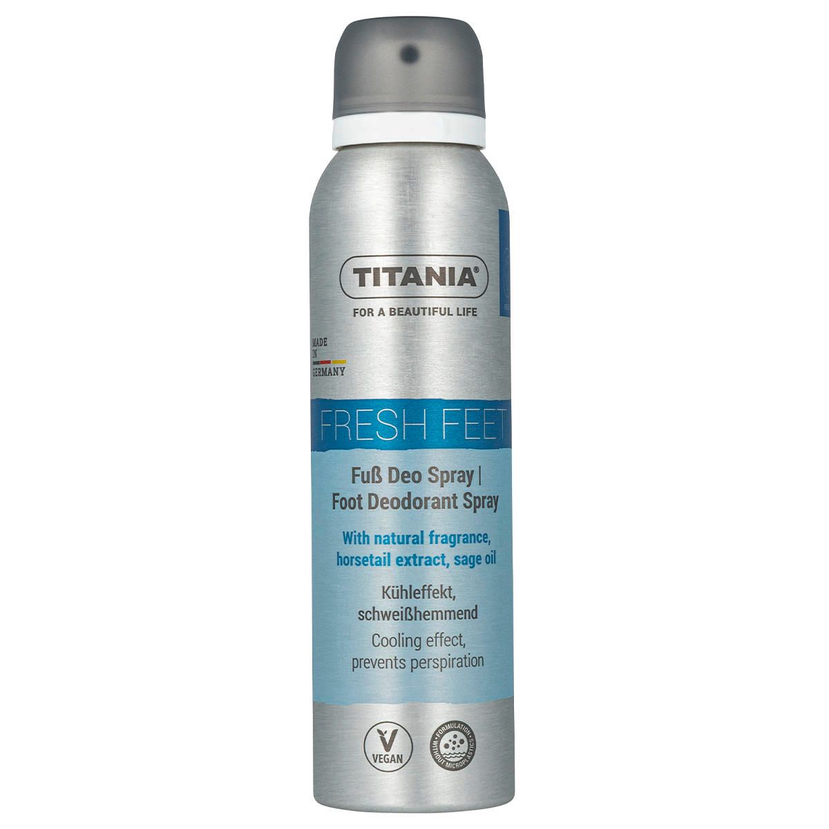 Titania Fresh Feet Спрей за крака с охлаждащ ефект х150 мл