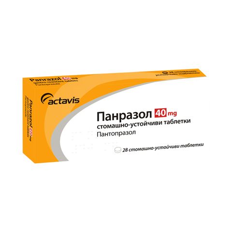 Панразол 40 mg х28 стомашно-устойчиви таблетки
