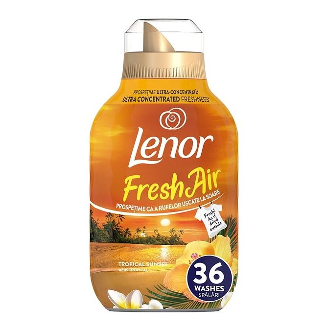Lenor Fresh Air Омекотител за дрехи Tropical Sunset x504 мл, 36 пранета