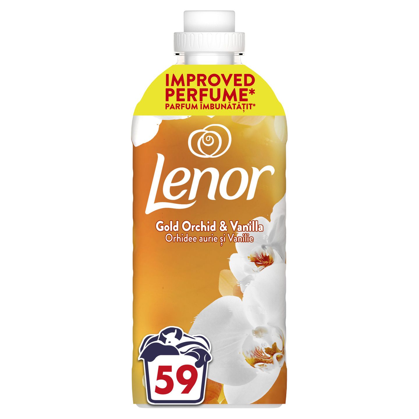 Lenor Orchid & Vanilla Омекотител за дрехи х1239 мл, 59 пранета