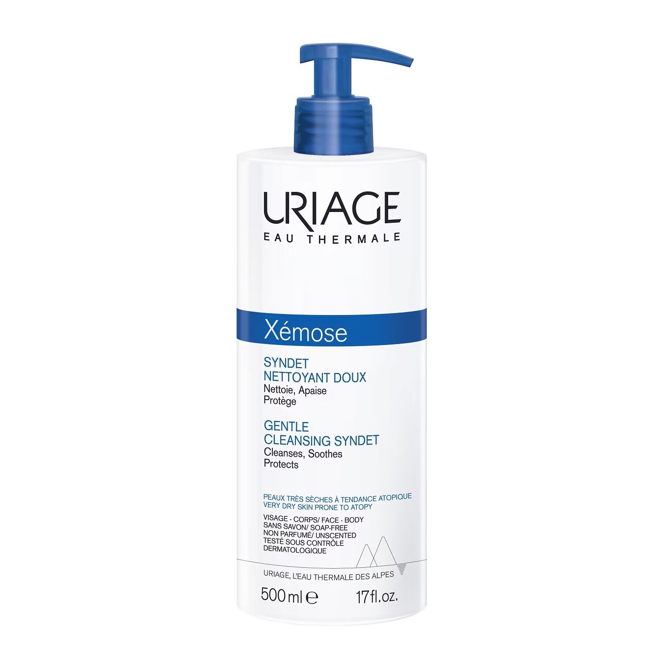 Uriage Xemose Syndet Почистващ гел-крем х500 мл